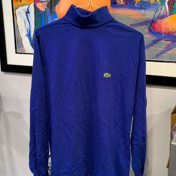Lacoste | Shirts | Classic Vintage Turtleneck By Lacoste From The 9s ...